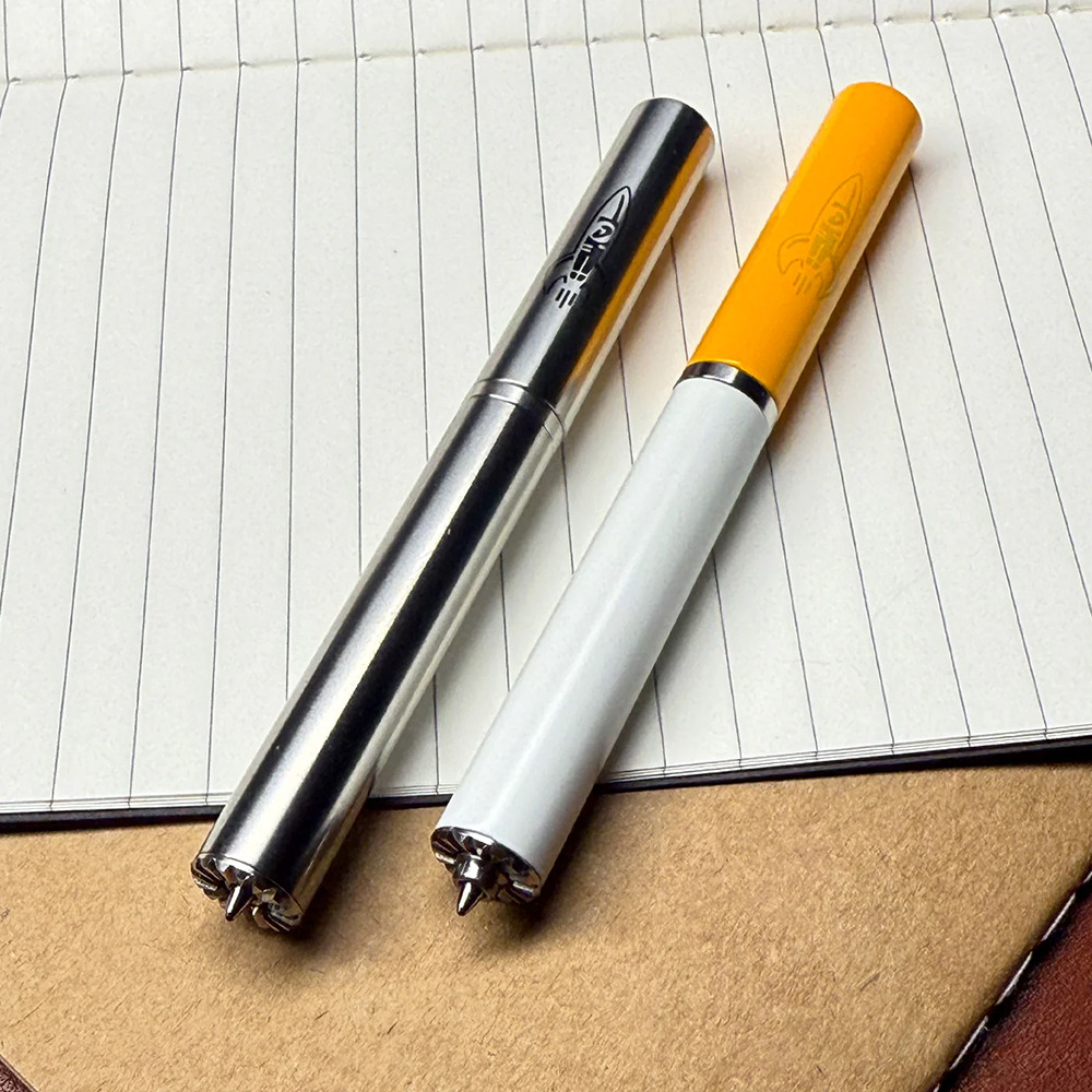 D Rocket Design Faux Cigarette pen, Titanium + Hard Cerakote | Lamnia