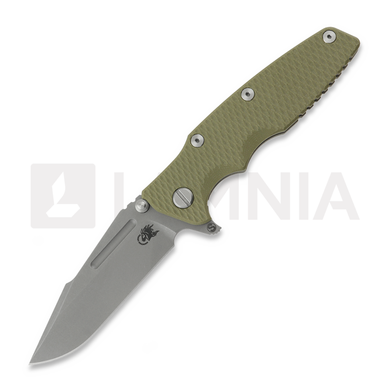 Hinderer Eklipse 3.5 Fullered Skinny Harpoon Spearpoint folding knife ...
